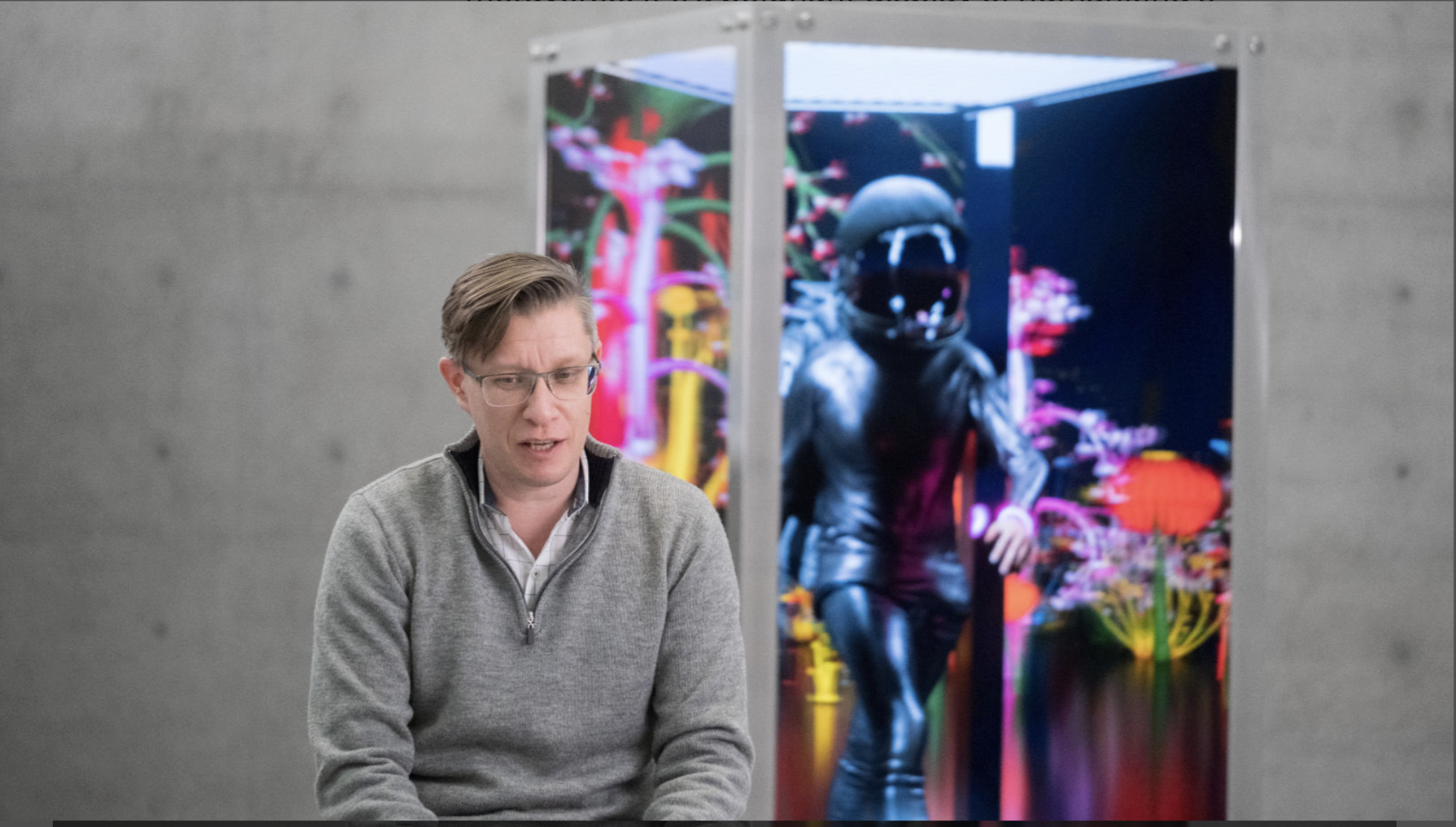 Beeple's $29M NFT Sculpture 'Human One' Makes US Debut at Crystal ...