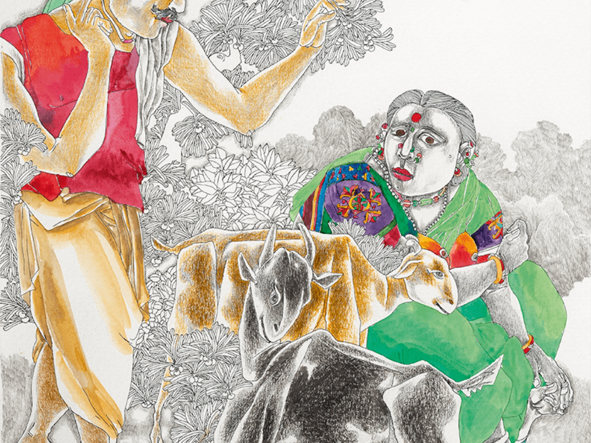 The Sensual Artworld of Laxma Goud - Abirpothi