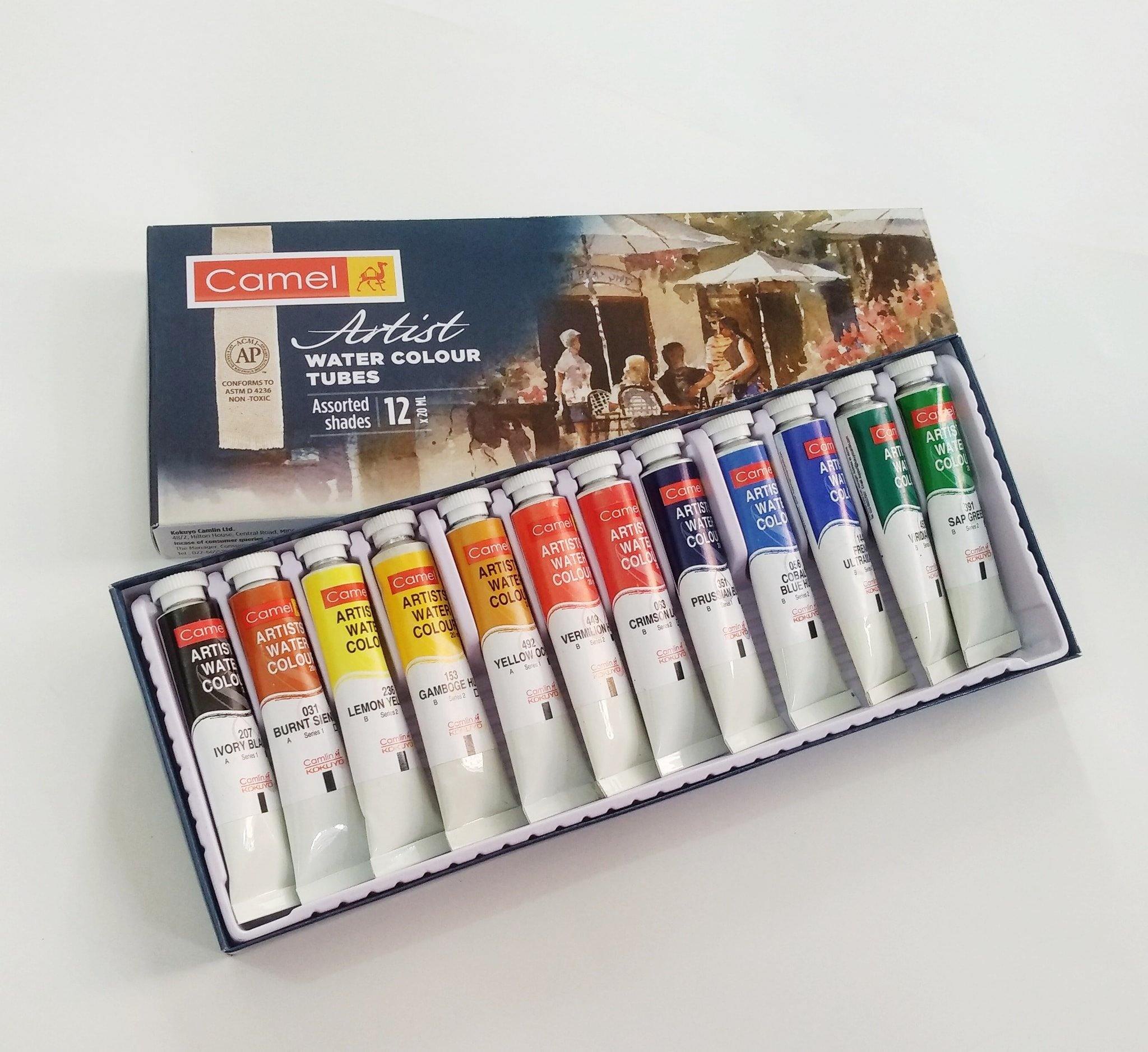 Using Watercolor Paint Tubes One Wash at a Time - Abirpothi
