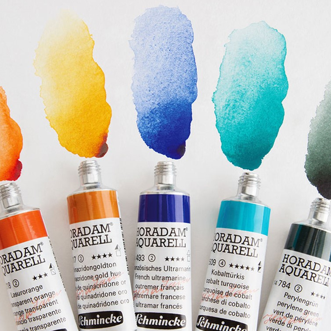 Using Watercolor Paint Tubes One Wash at a Time - Abirpothi