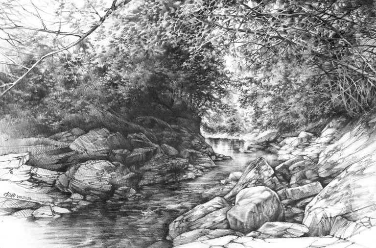 The Natural Beauty of Easy Landscape Drawings - Abirpothi