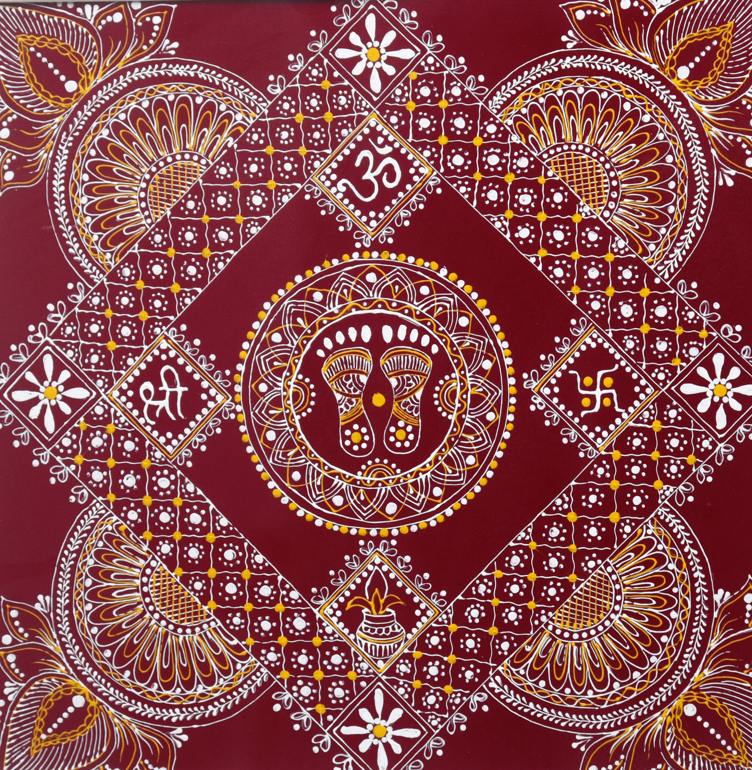 The Sacred Ritual of Kumaon - Aipan Art - Abirpothi