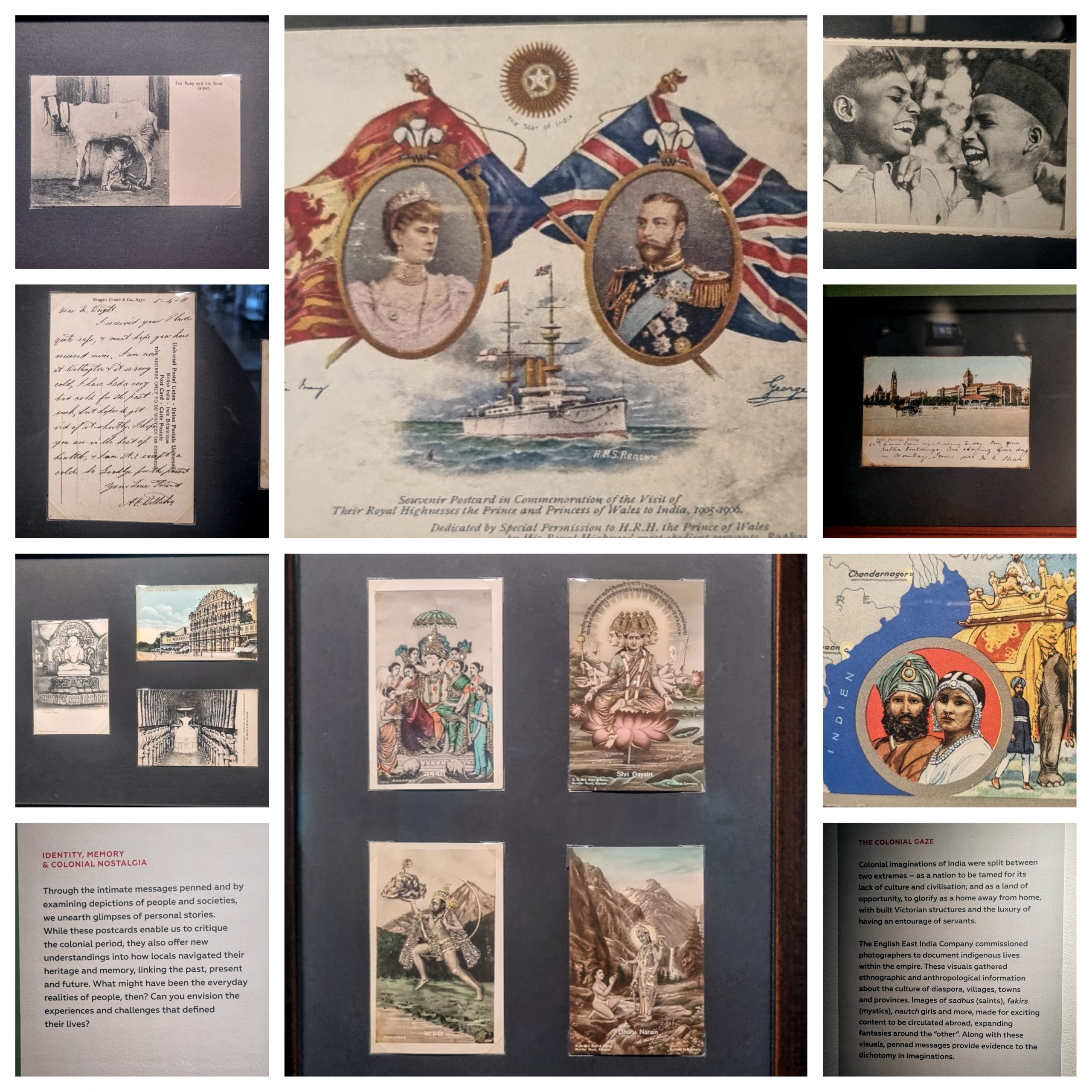 Enduring Appeal: A Journey through Postcards at MAP Bangalore - Abirpothi