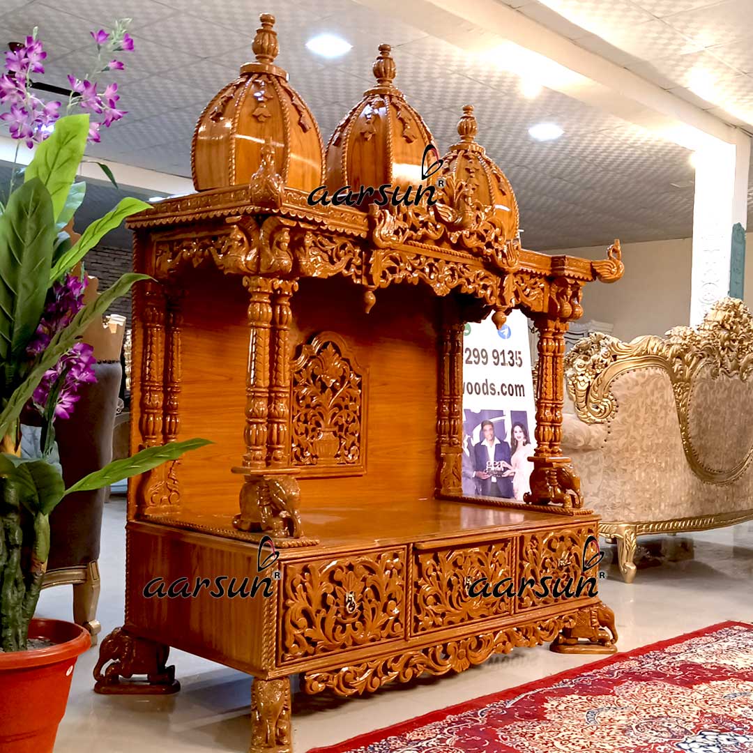 Sacred Spaces At Home: Modern Home Temple Design | Abirpothi