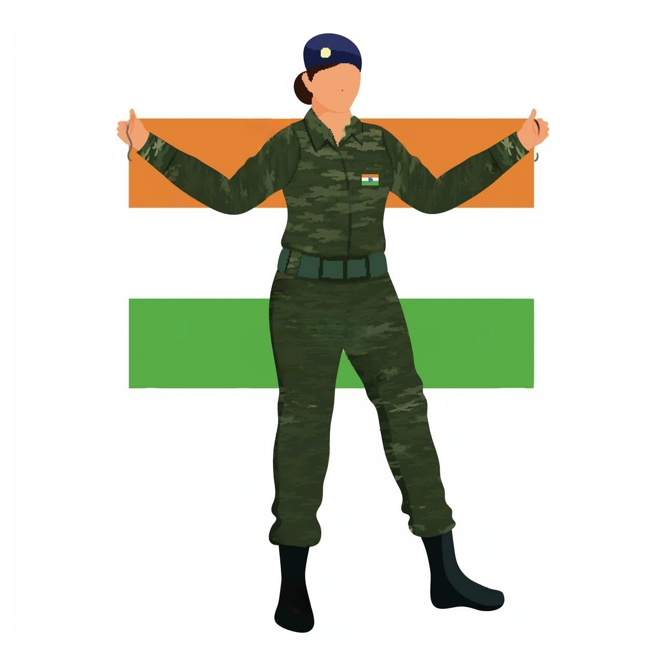 Easy Drawing of Indian Army: A Step By Step Guide | Abirpothi