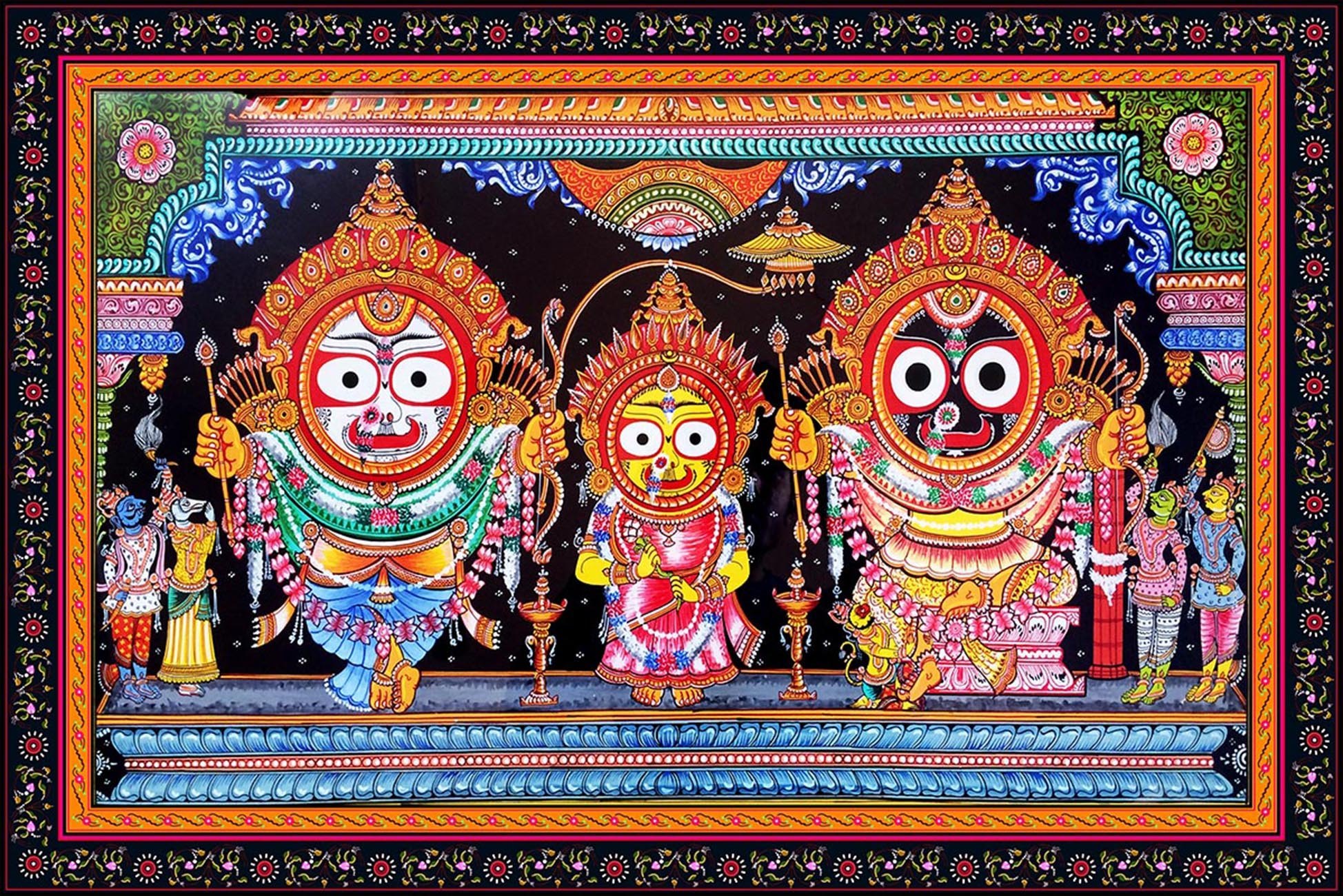 23 Famous Folk Paintings of India - Abirpothi