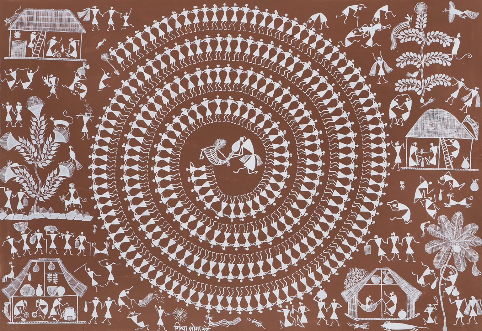 23 Famous Folk Paintings of India - Abirpothi