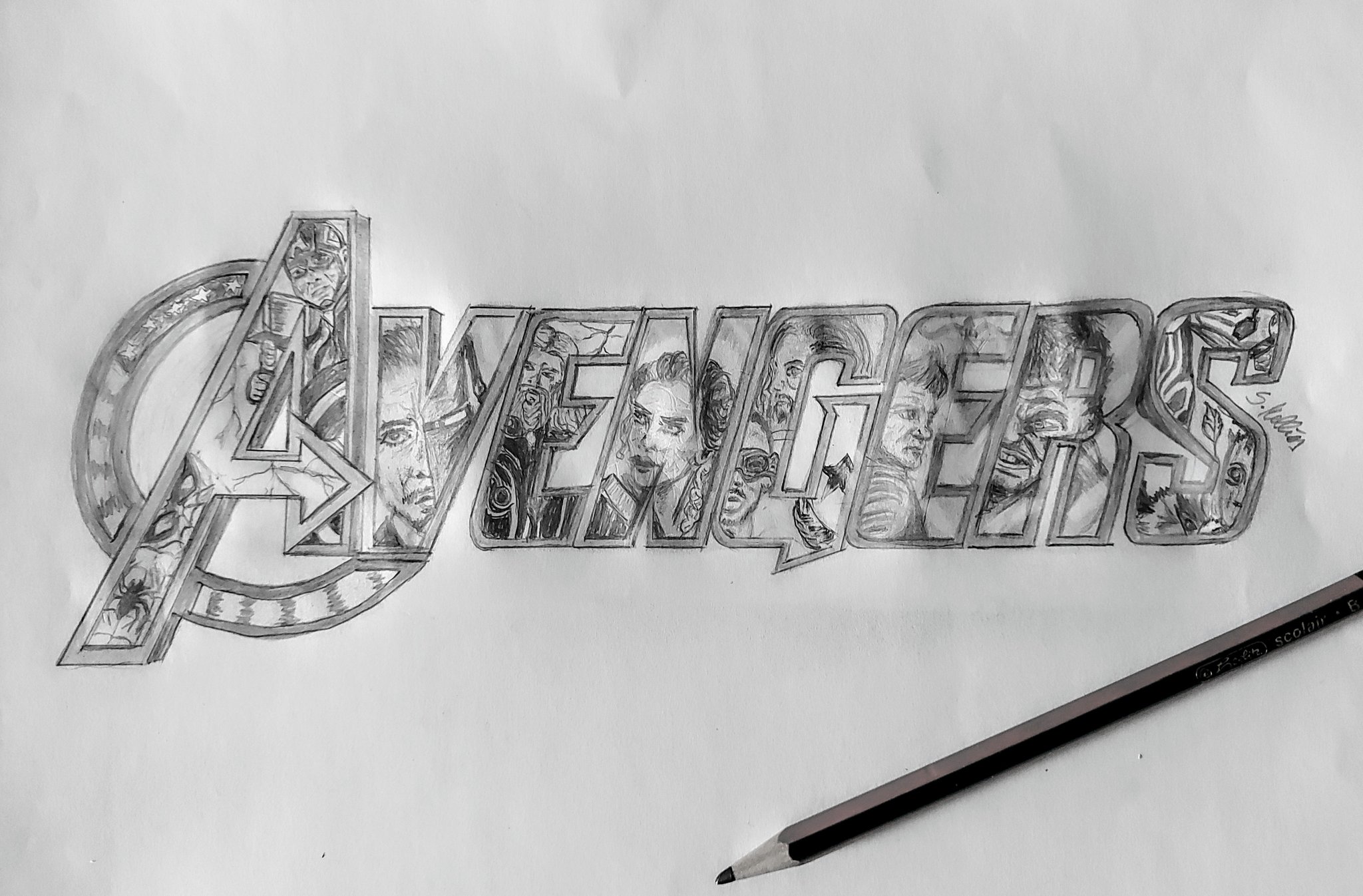 5 Easy Avengers Drawing Ideas - Abirpothi