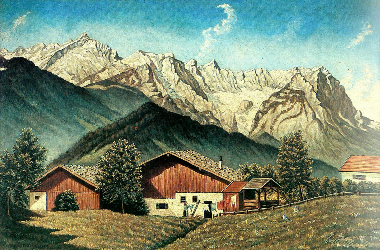 15 Most Famous Paintings By Adolf Hitler - Abirpothi