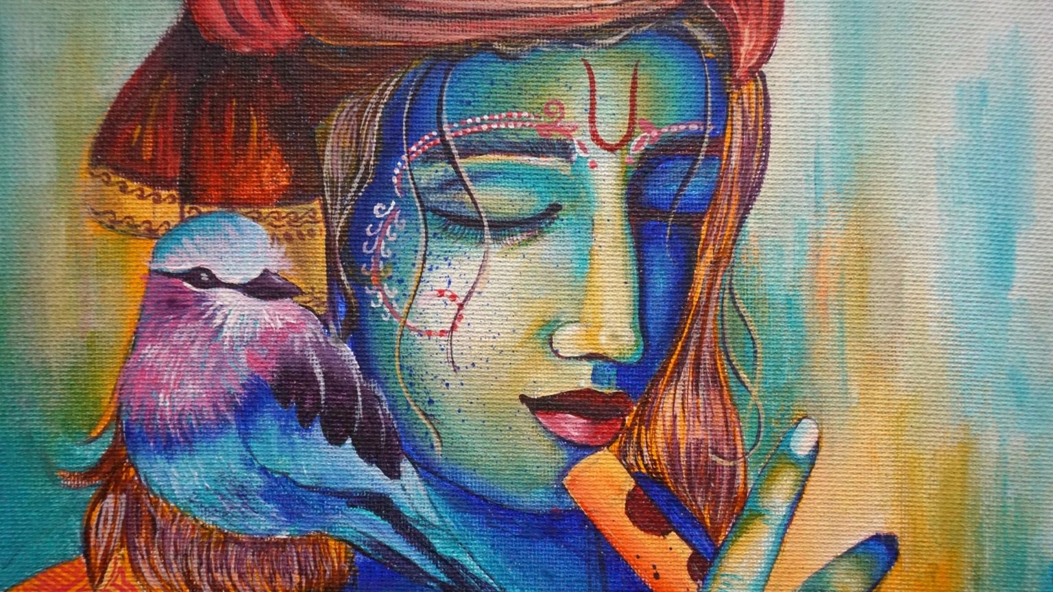 12 Beautiful Paintings of Lord Krishna You Must See! - Abirpothi