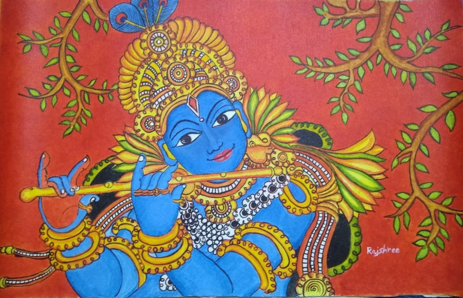 12 Beautiful Paintings of Lord Krishna You Must See! - Abirpothi