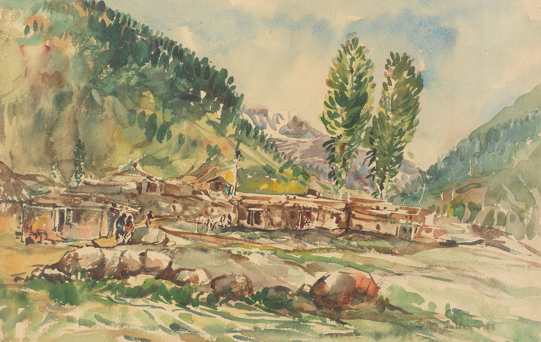 SM Sultan: The Bangladeshi Artist Who Captured Peasants With ...
