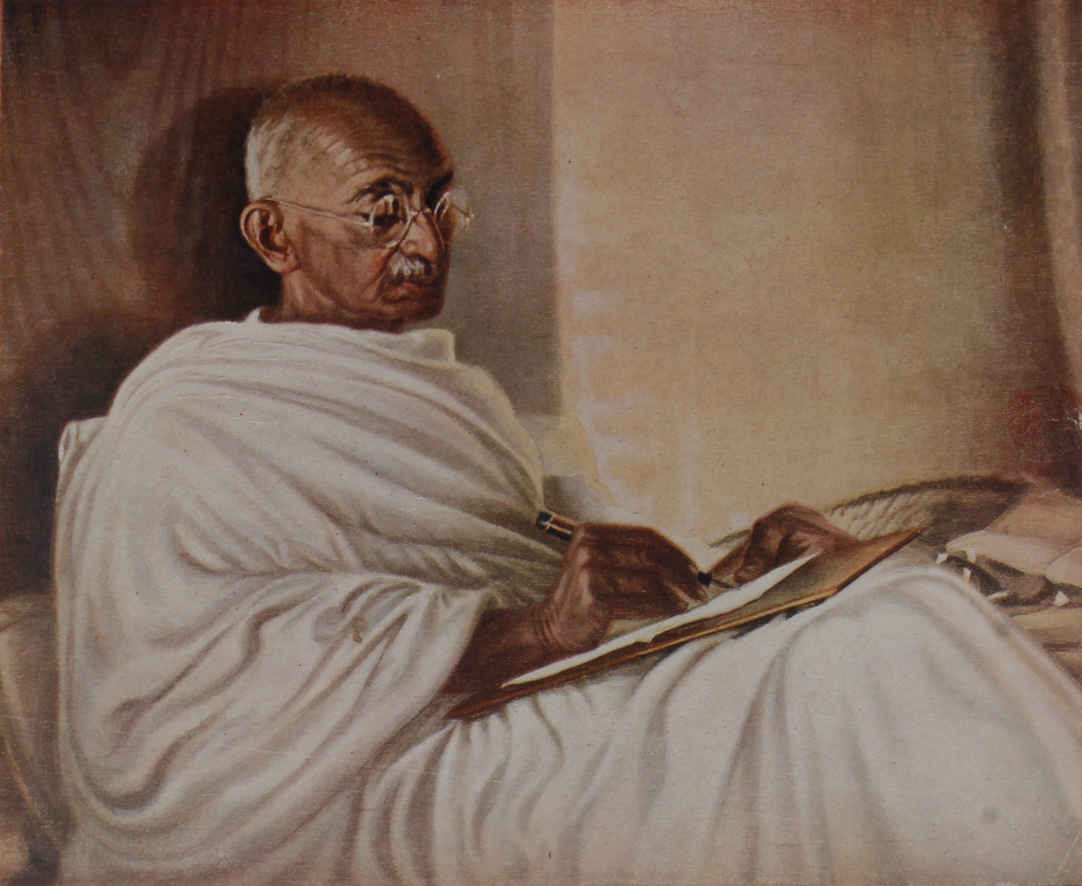 Mahatma Gandhi Famous Paintings, Icons, Fashion, Photography And More ...