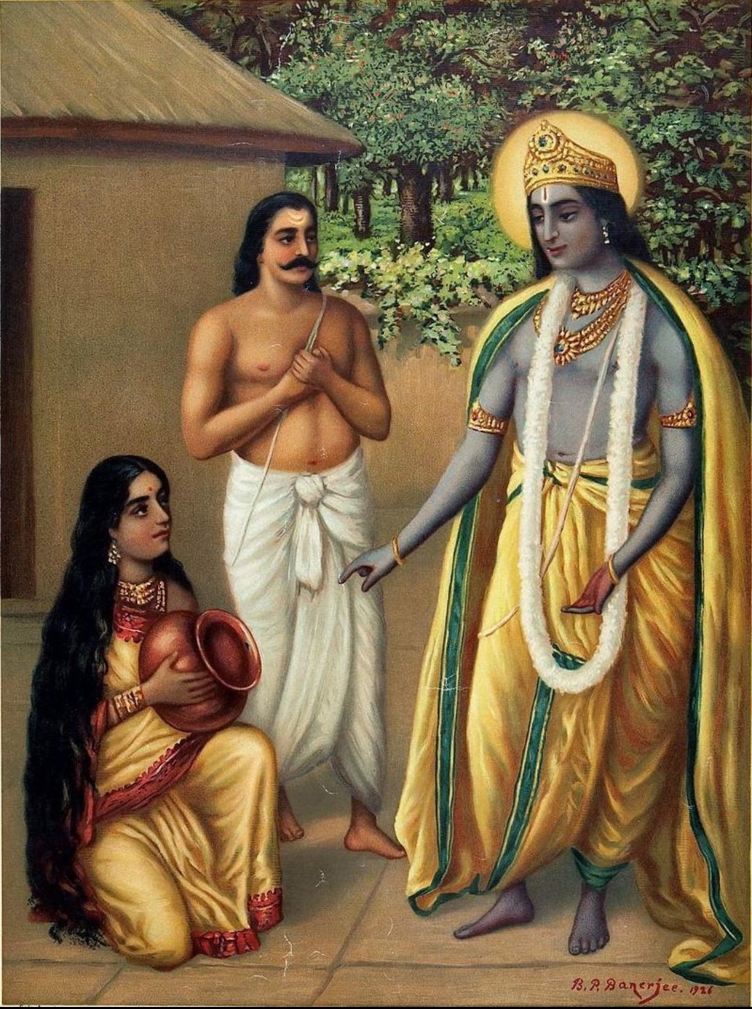 Draupadi as Drawn by 9 Famous Artists - Abirpothi