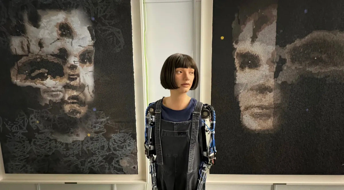 Sotheby’s to Auction ‘AI God’; The First Humanoid Robot Artwork - Abirpothi